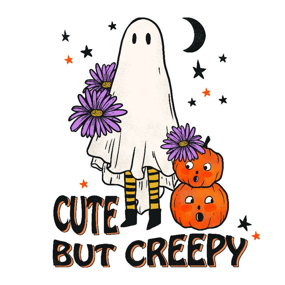 Cute but Creepy- Png - Etsy