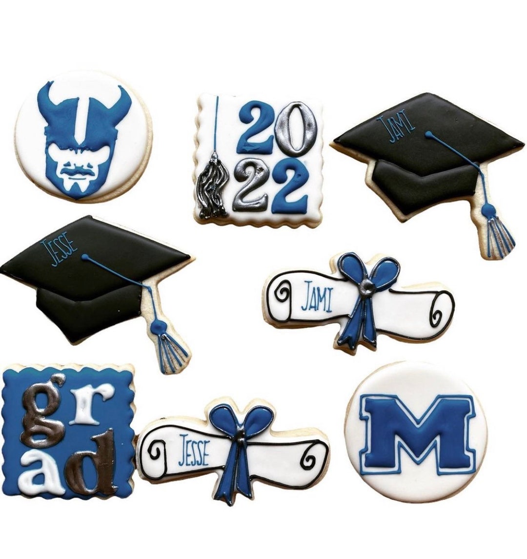 Custom Graduation Cookies - Etsy