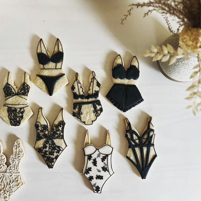 Lingerie Cookies - Etsy