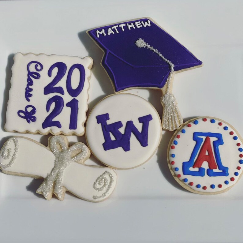 Custom Graduation Cookies - Etsy