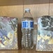 Pair of Decoupaged Glass Block Table Lamps, Bedside Lamps, Nightlights ...