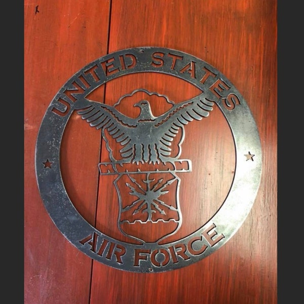 Metal Signs Air Force Wall Art - Etsy