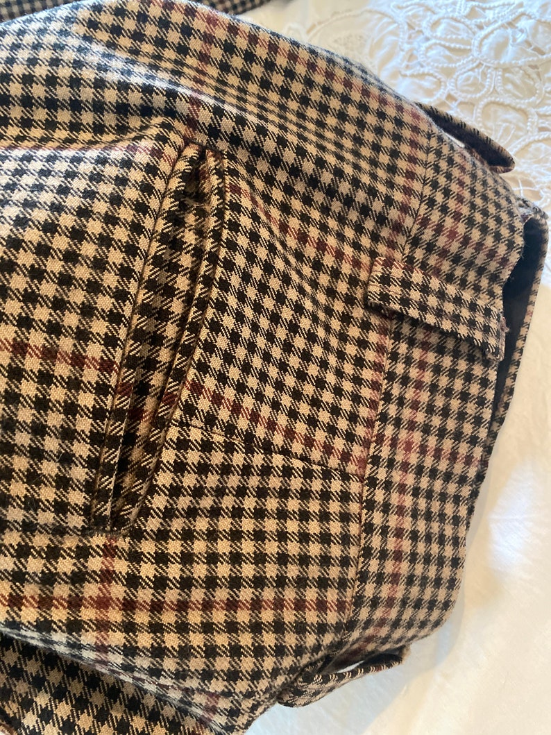MCM Mans Plaid Wool Suit - Etsy