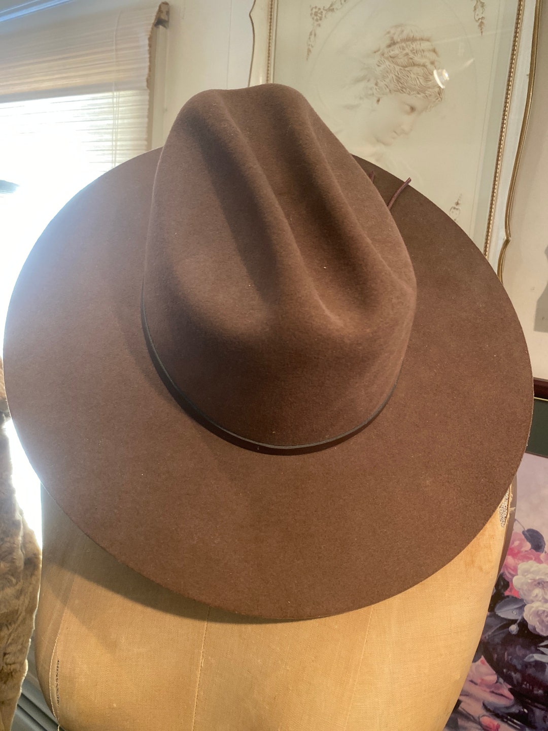 Wool Felt Cowboy Hat/rangers Hat - Etsy