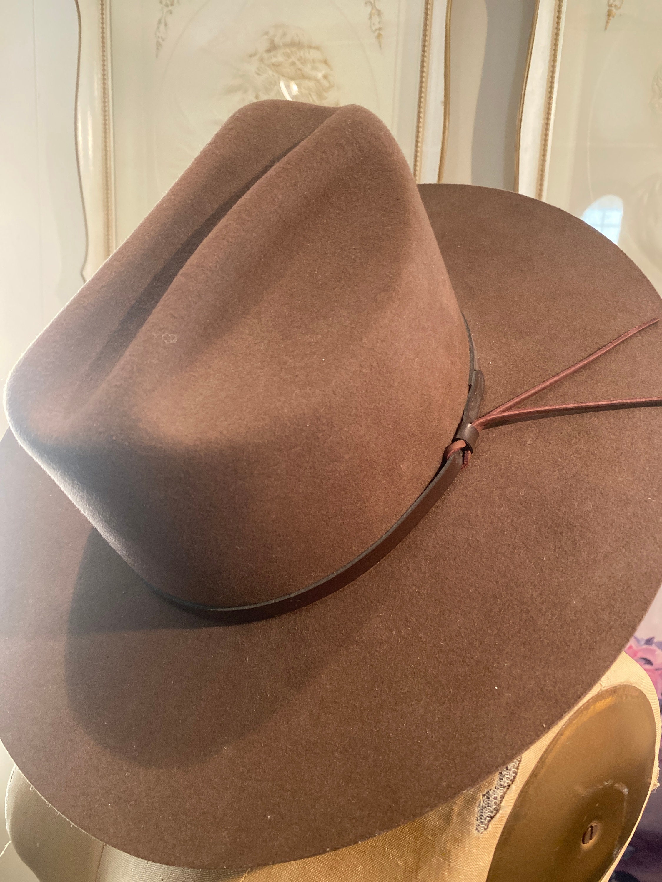 Wool Felt Cowboy Hat/rangers Hat - Etsy