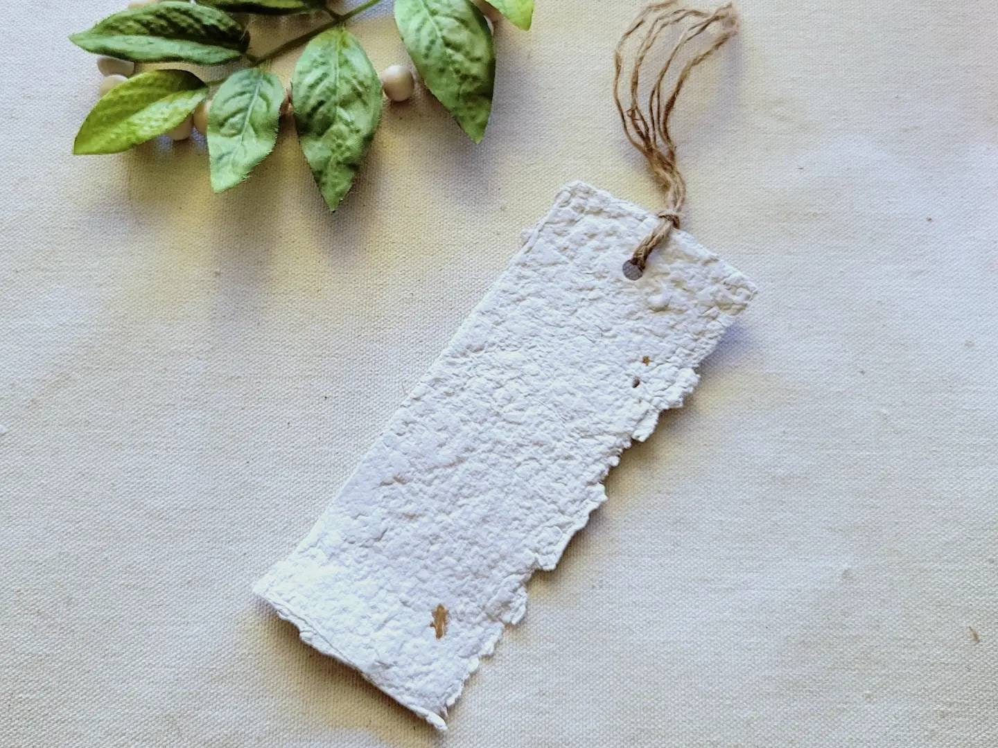 Plantable Wildflower Recycled Seed Paper Bookmark Eco-friendly - Etsy