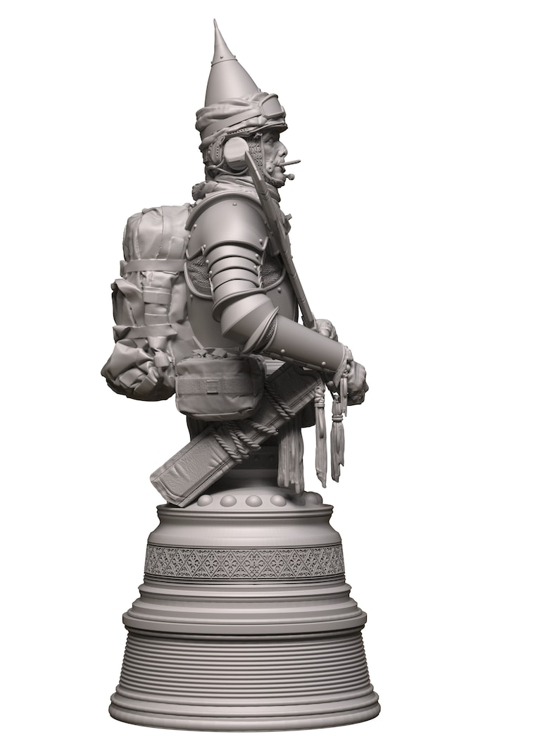 BISHOP 3D Printed Fanart Figure to Paint and Play Tabletop - Etsy