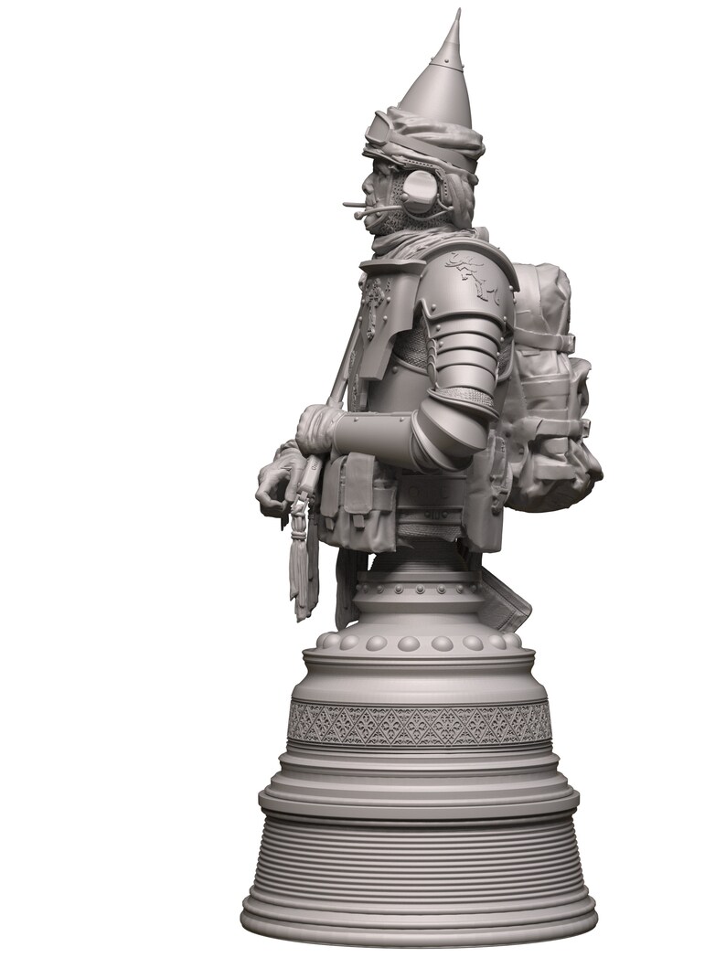 BISHOP 3D Printed Fanart Figure to Paint and Play Tabletop - Etsy