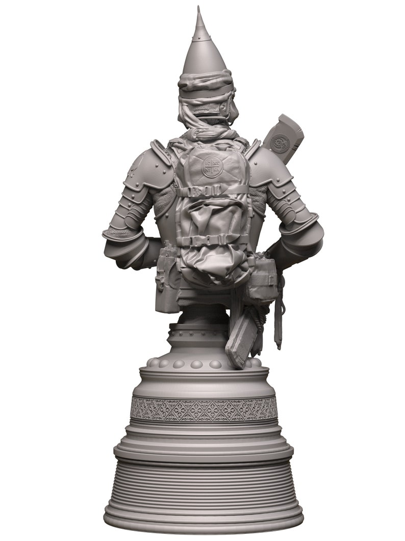 BISHOP 3D Printed Fanart Figure to Paint and Play Tabletop - Etsy