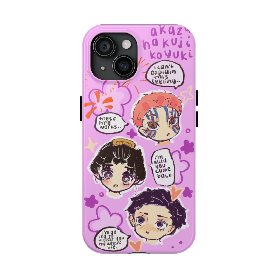 DEMON SLAYER Akaza Koyuki Hakuji PHONE Case, Cute Ship Art, Gift for ...