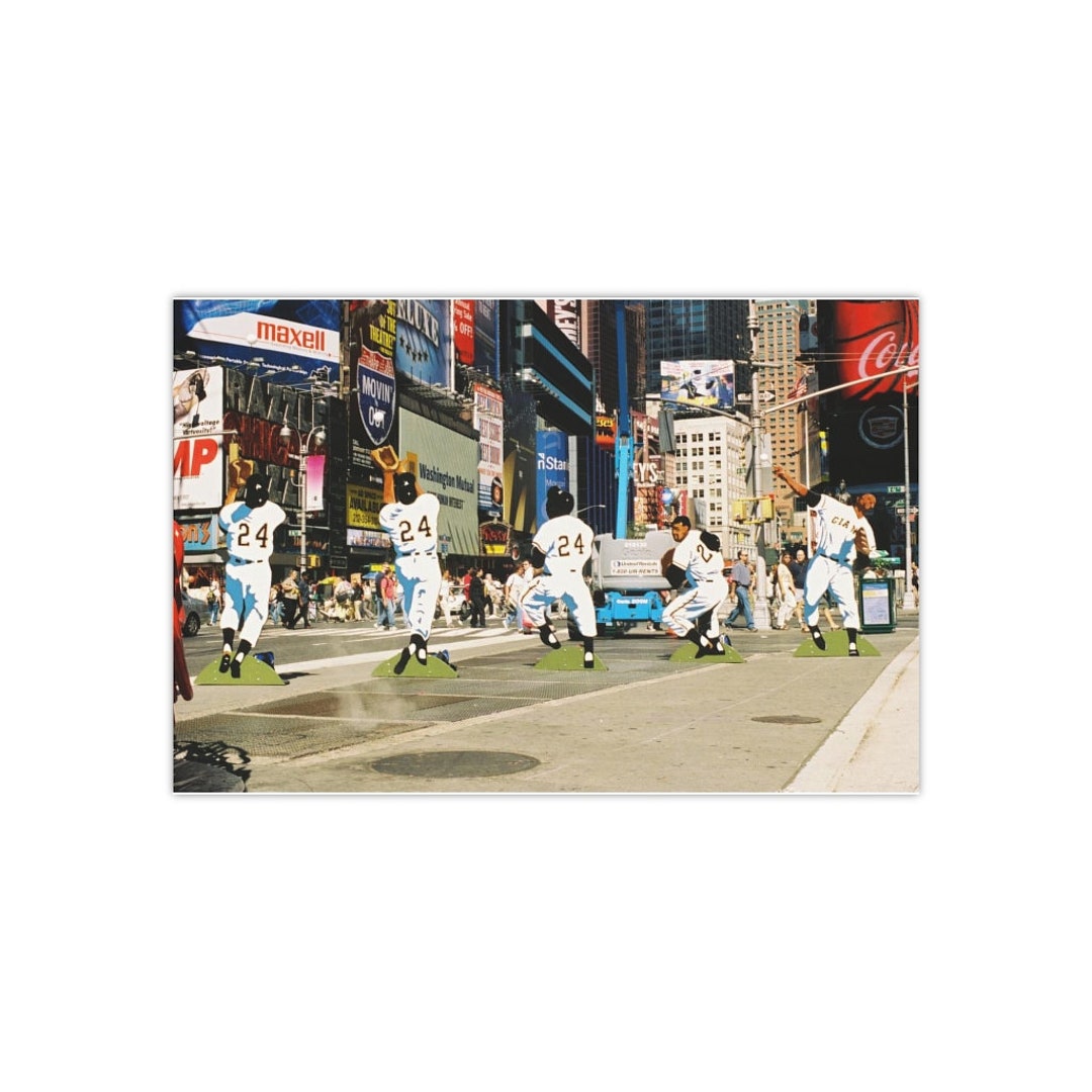 Willie Mays the Catch Poster - Etsy