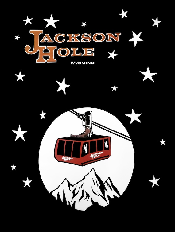 Jackson Hole Wyoming Poster | Etsy