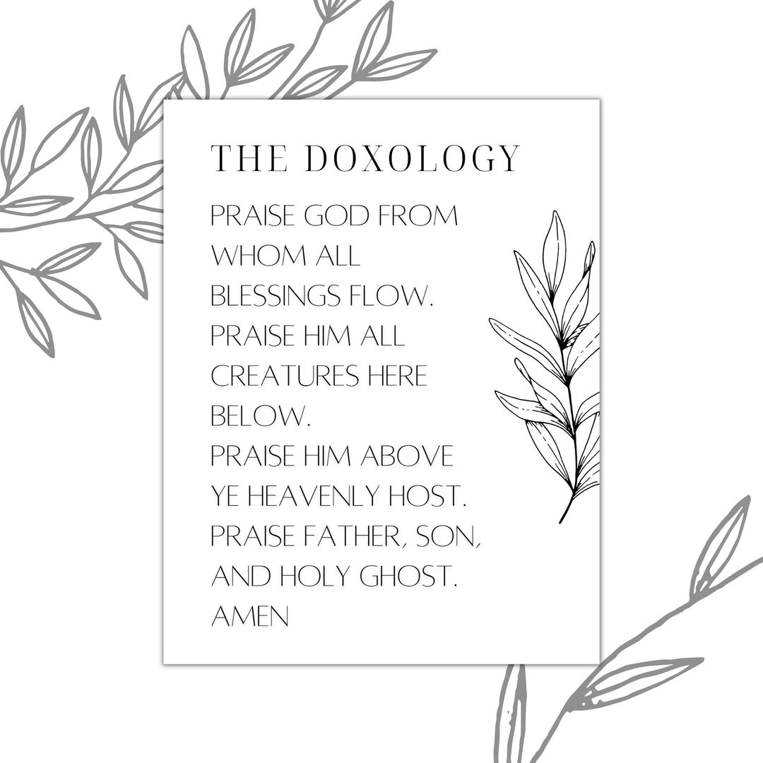 What Is The Doxology Of The Lord's Prayer at Jose Orr blog