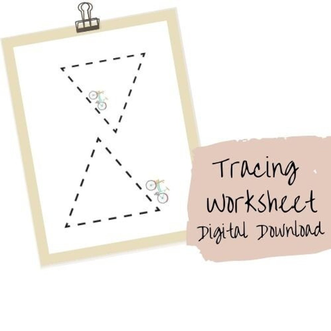 Tracing Printable Digital Download - Etsy