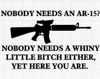 Ar 15 Decal - Etsy