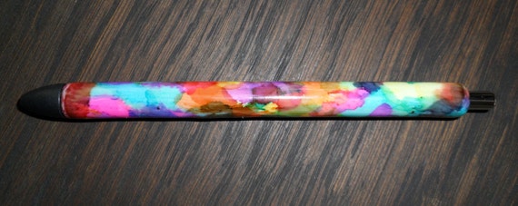 Office Gel Ink Rainbow Pen Resin Pen Tie-Dye Pen Office & School ...