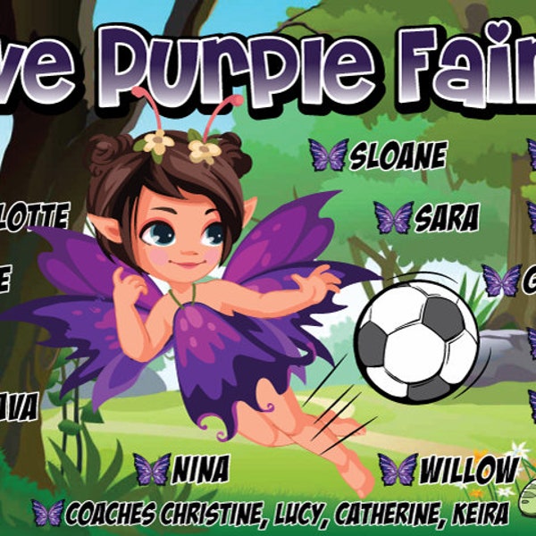 Purple Banner - Etsy