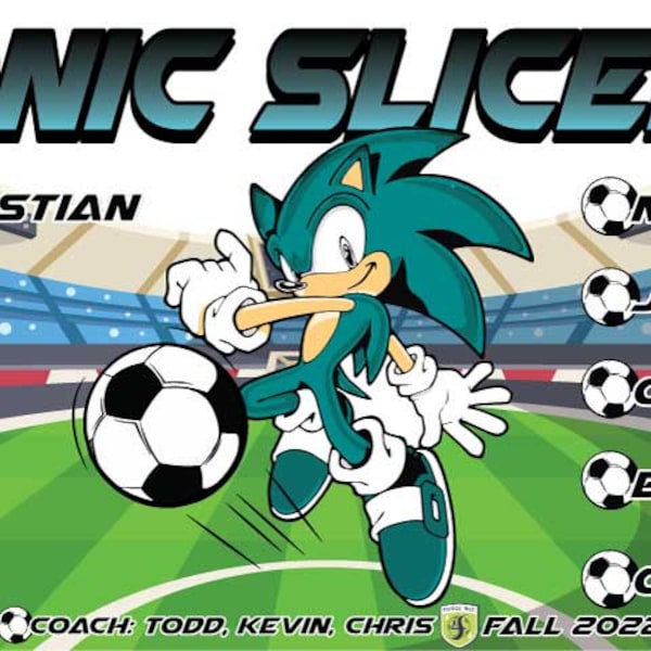 Sonic Soccer Svg - Etsy