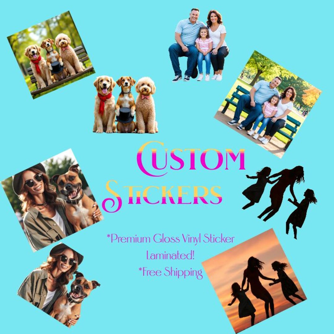 Custom Photo Stickers – Personalized Stickers From Your Pictures ...