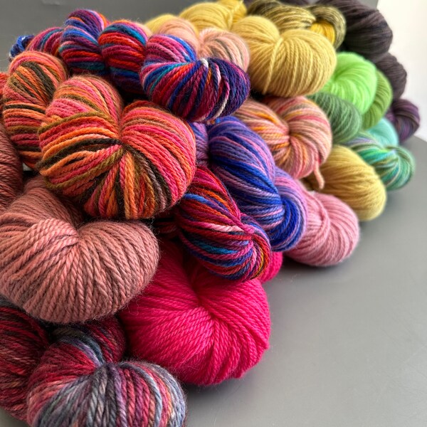 Hand Dyed Yarn - Etsy