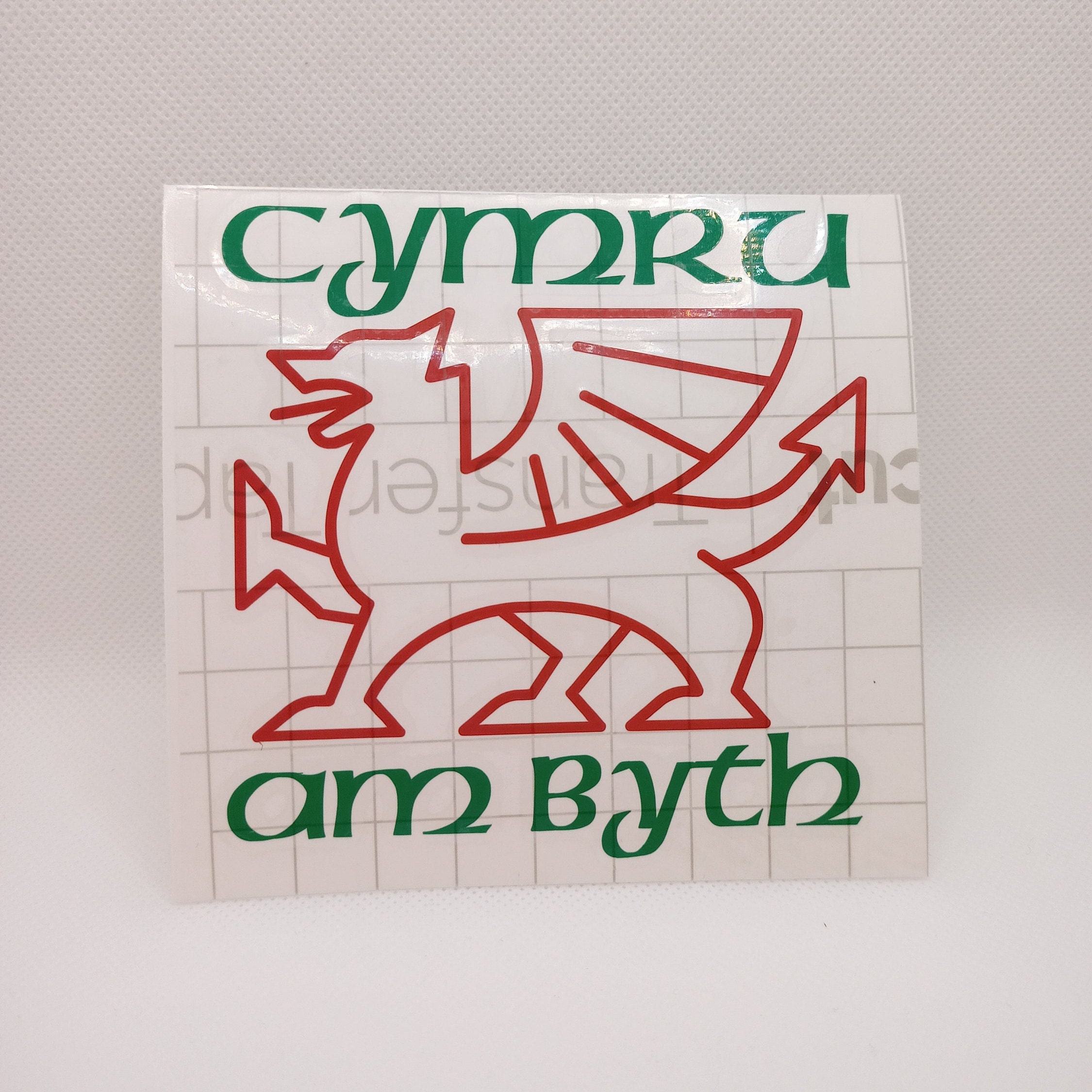 Cymru Am Byth Wales Welsh Decal Sticker - Etsy
