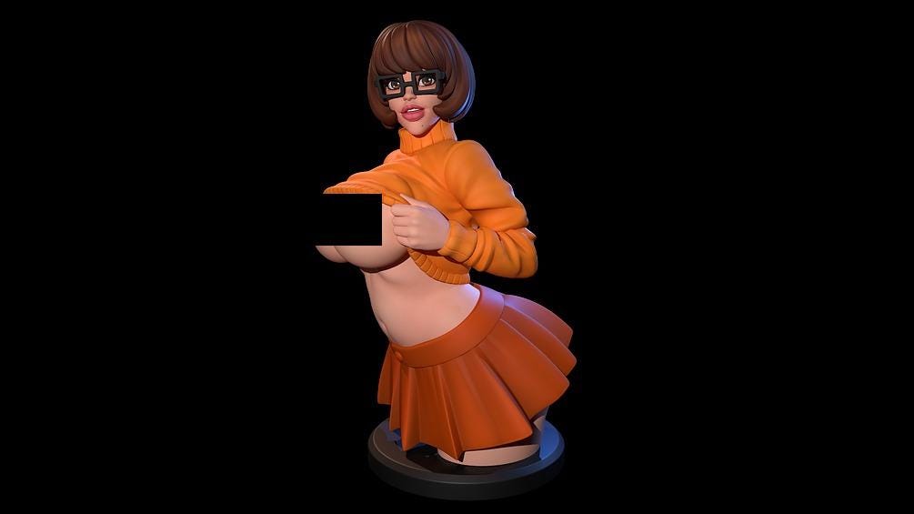 Velma-daphne Big Figure 13cm Bustholder 2 Option Full Painted 3d - Etsy UK