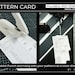 Pattern Card - Fillable Template for Apparel Industry Tech Packs (PDF ...