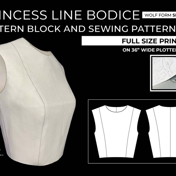 Bodice Block - Etsy