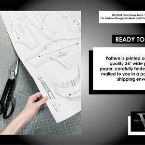 Princess Line Bodice Sewing Pattern and Pattern Block Set - Etsy