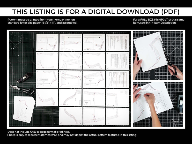 Alvaform (sizes 2-14) Basic Dress Pattern Blocks / Slopers (PDF ...
