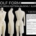 Wolf Form sizes 4-18 Basic Dress Pattern Blocks / Slopers FULL SIZE ...
