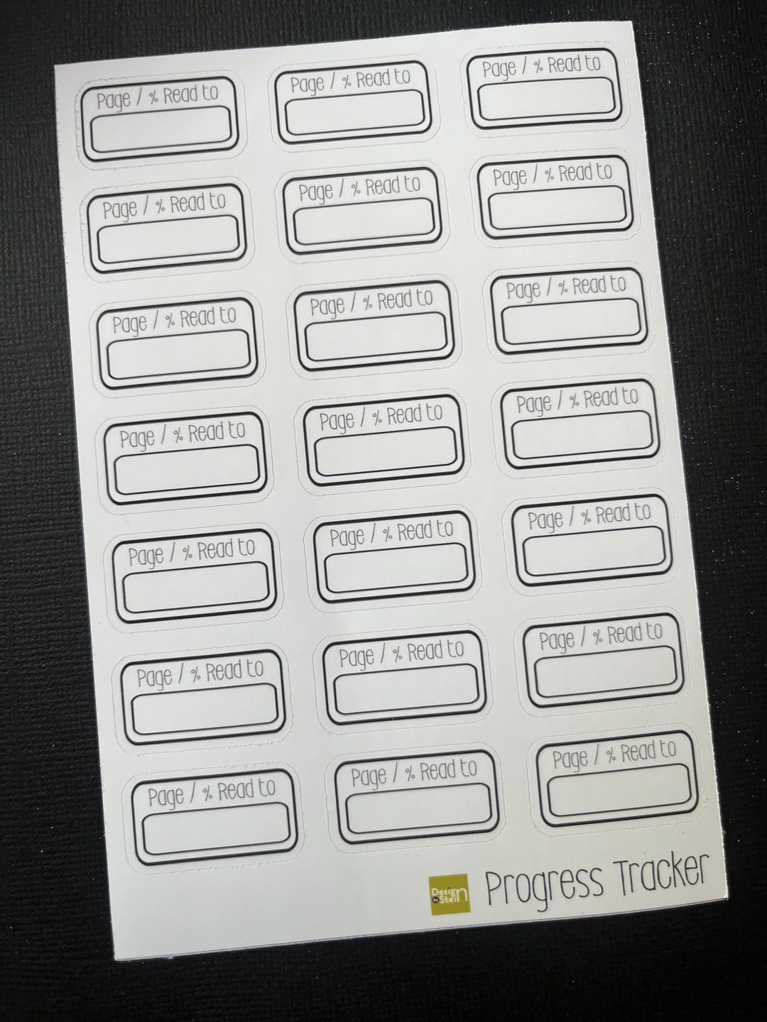 Reading Progress Planner Stickers, Journal, Bujo, Bullet Journal - Etsy