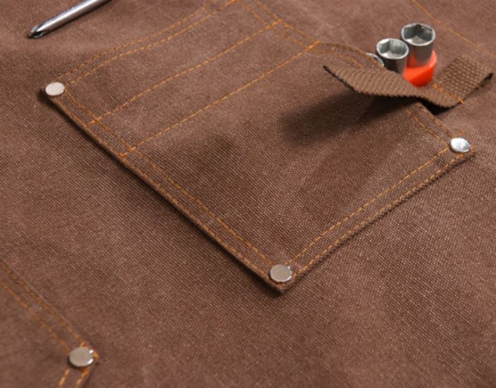 Sturdy Canvas Apron / Thick Apron With Pockets / Apron for - Etsy