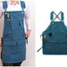 Sturdy Canvas Apron / Thick Apron With Pockets / Apron for - Etsy