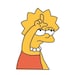Lisa Simpson Loser Sticker/ Simpson Sticker/ Lisa Simpson/ the Simpsons ...