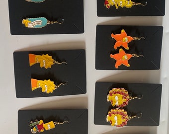 Simpsons Earrings - Etsy