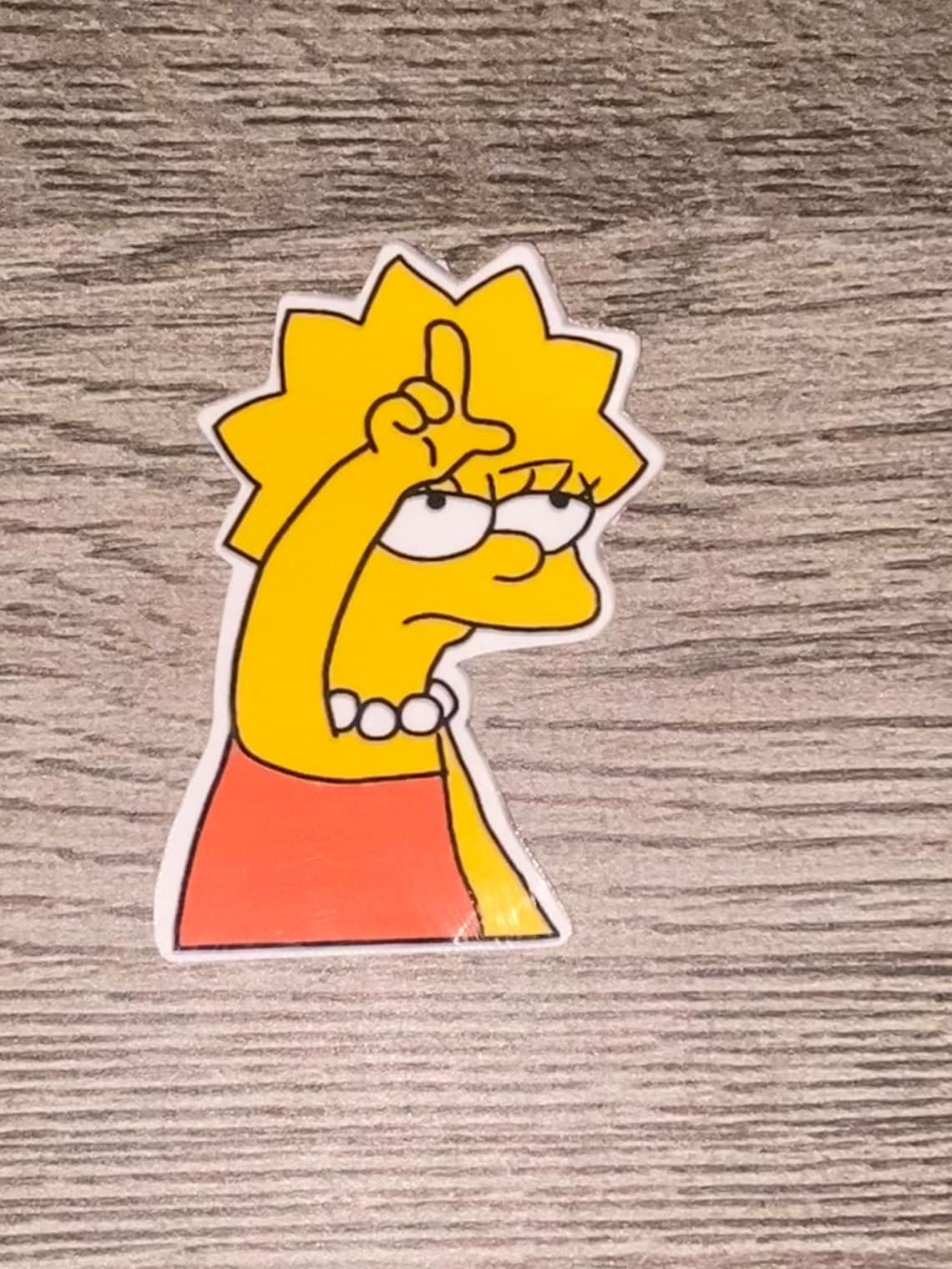 Lisa Simpson Loser Sticker/ Simpson Sticker/ Lisa Simpson/ the Simpsons ...