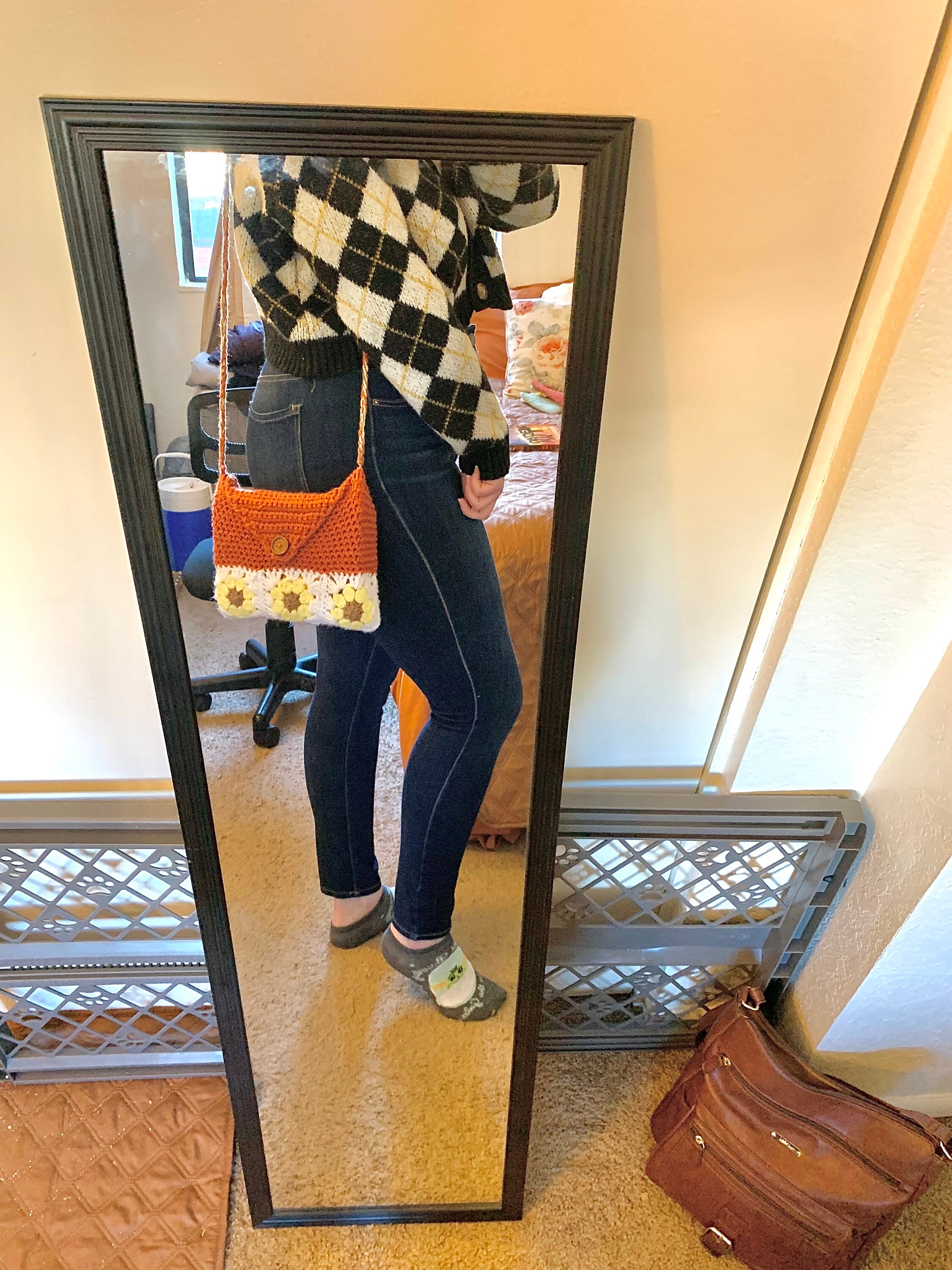 PDF Pattern Crochet Book Bag - Etsy