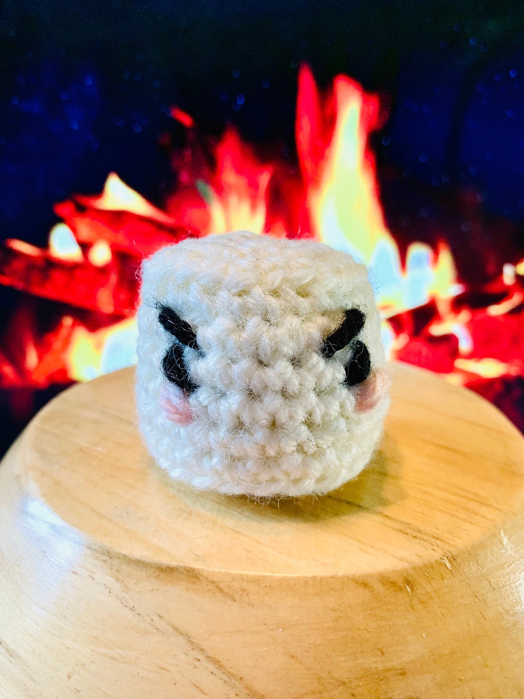 Crochet Angry Marshmallow - Etsy