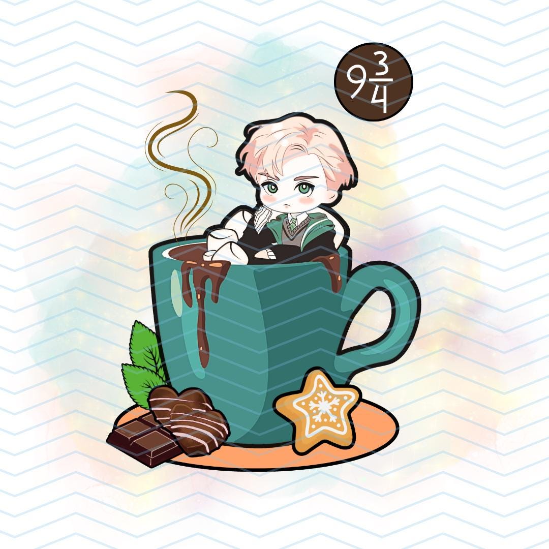 Draco Malfoy PNG SVG: Harry Potter Clipart for Cricut (digital Download ...