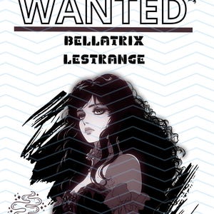 Bellatrix Lestrange PNG and SVG, Layered Svg, Halloween Hogwarts Png ...