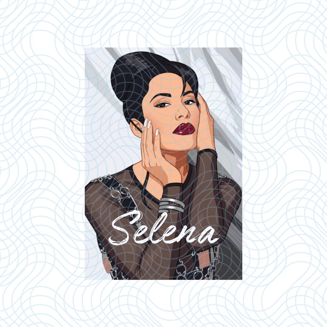 Selena La Reina De La Cumbia PNG SVG: Original Image (digital Download ...