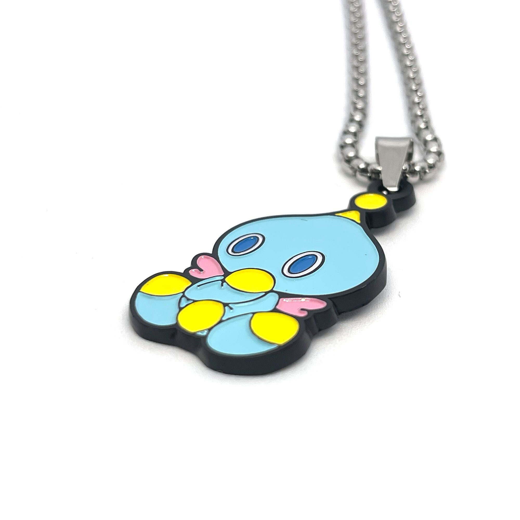 Sonic Adventure Fan-made Chao Enamel Pendant Chain Necklace 60cm ...