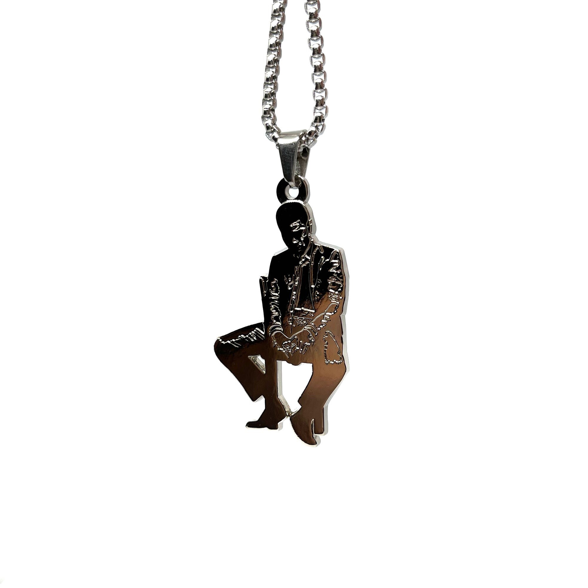 Kid Cudi Fan-made man on the Moon: Mr. Rager Pendant Chain Necklace ...