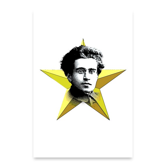 Antonio Gramsci Italian Star Poster Communist Socialist - Etsy
