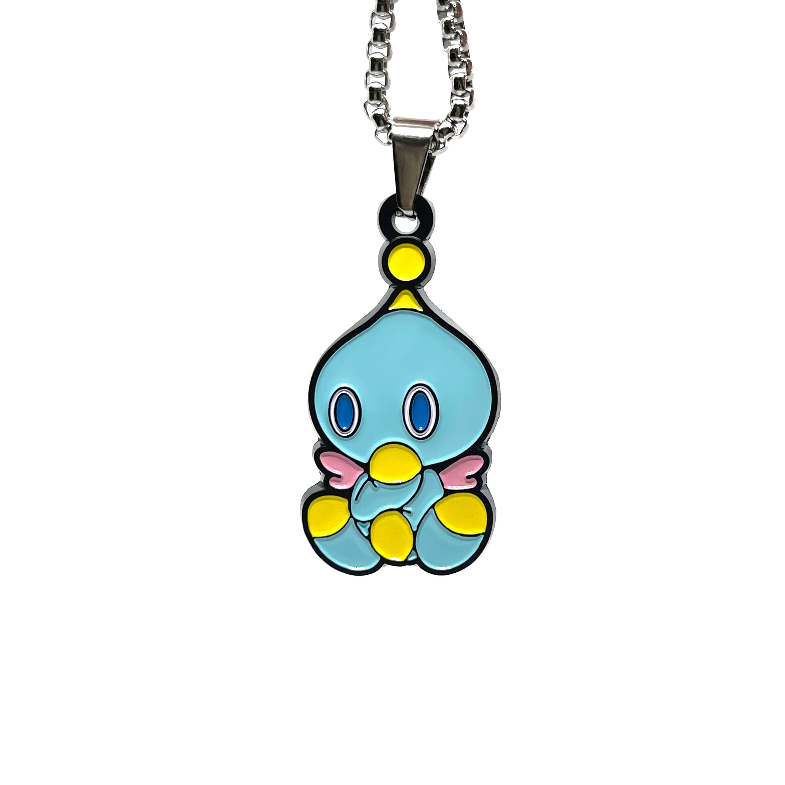 Sonic Adventure Fan-made Chao Enamel Pendant Chain Necklace - Etsy