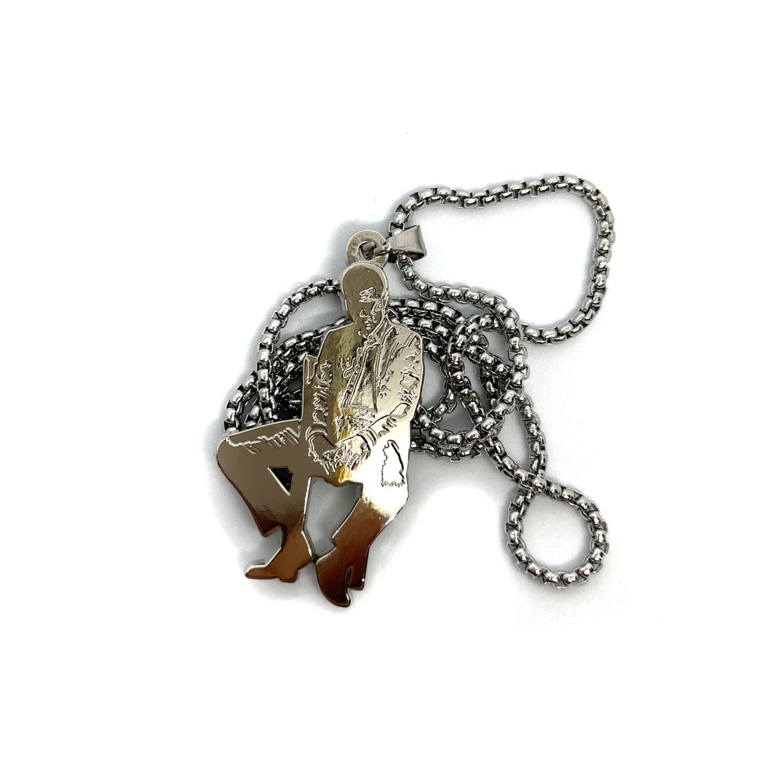 Kid Cudi Fan Made Man on the Moon Mr Rager Chain Necklace - Etsy