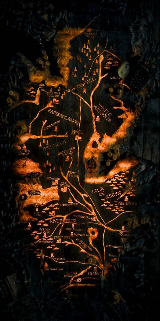 Buy Dragon Stone Map of Westeros Matte Vertical Posters Online in India ...