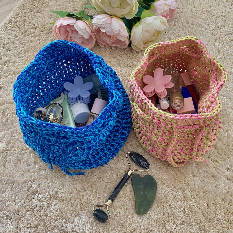 Drawstring Makeup Bag - Etsy