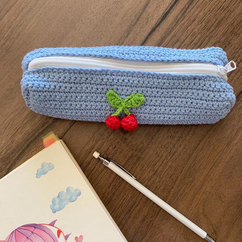 Crochet Pencil Case - Etsy